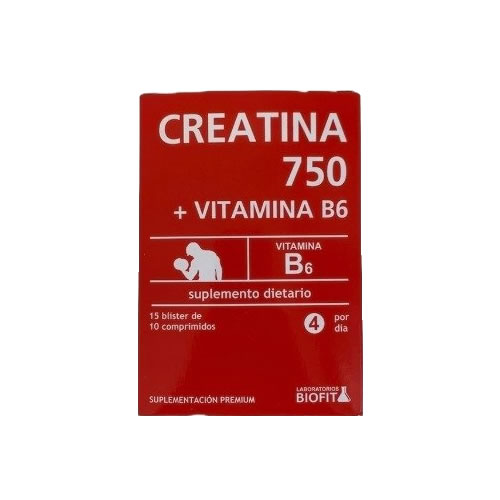 CREATINA X 750 MG BLISTER X 10 COMPRIMIDOS – BIOFIT – Distribuidor ...
