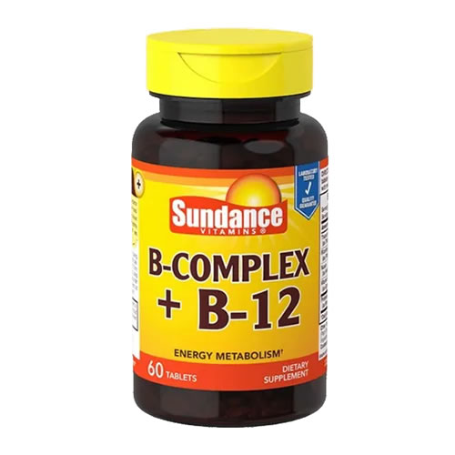 B-COMPLEX + B12 X 60 COMPRIMIDOS – SUNDANCE – Distribuidor Mayorista Frusan
