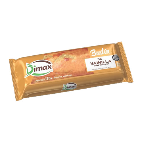 BUDÍN DE VAINILLA X 180 GRS. – DIMAX – Distribuidor Mayorista Frusan