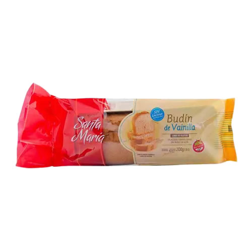 BUDÍN VAINILLA X 200 GRS. – SANTA MARÍA – Distribuidor Mayorista Frusan