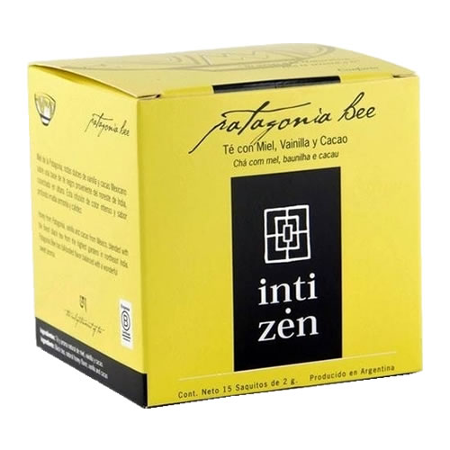 PATAGONIA BEE CAJA X 15 SAQUITOS – INTI ZEN – PACK X 10 UNIDADES – Distribuidor Mayorista Frusan