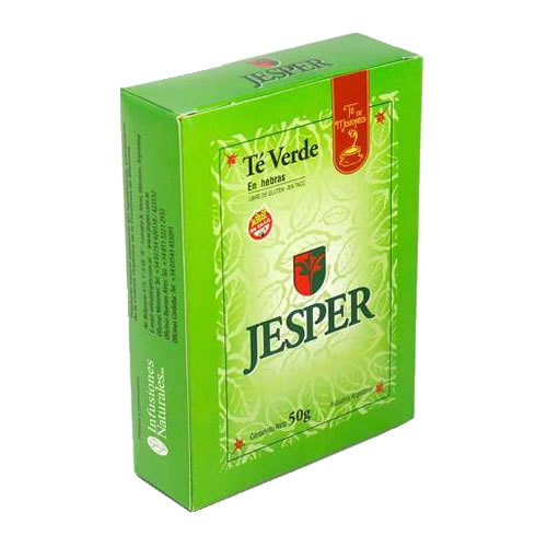 TE VERDE HEBRAS X 50 GRS – JESPER – Distribuidor Mayorista Frusan