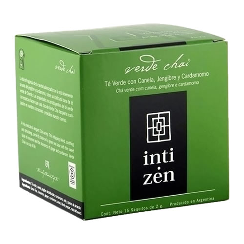 VERDE CHAI CAJA X 15 SAQUITOS – INTI ZEN – PACK X 10 UNIDADES ...